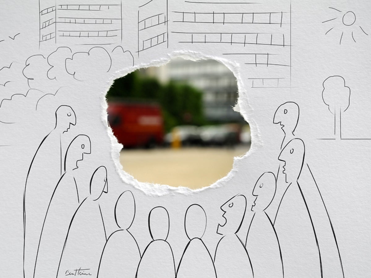 "Pencil Vs Camera" blends drawing and photography