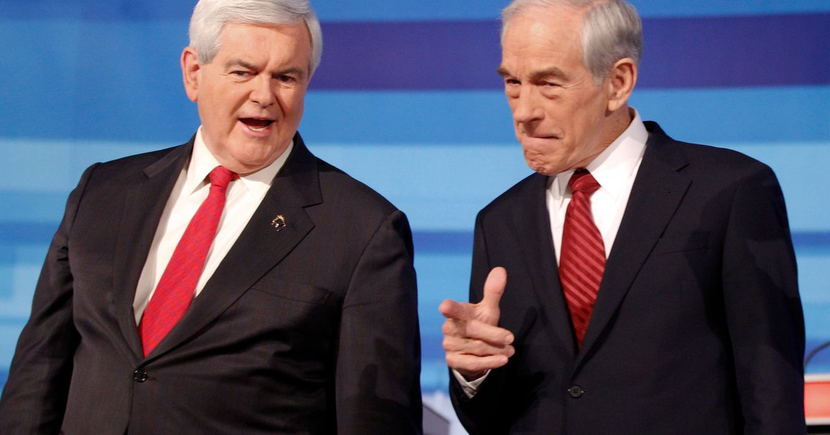 Newt Gingrich, Ron Paul challenge electability questions - CBS News