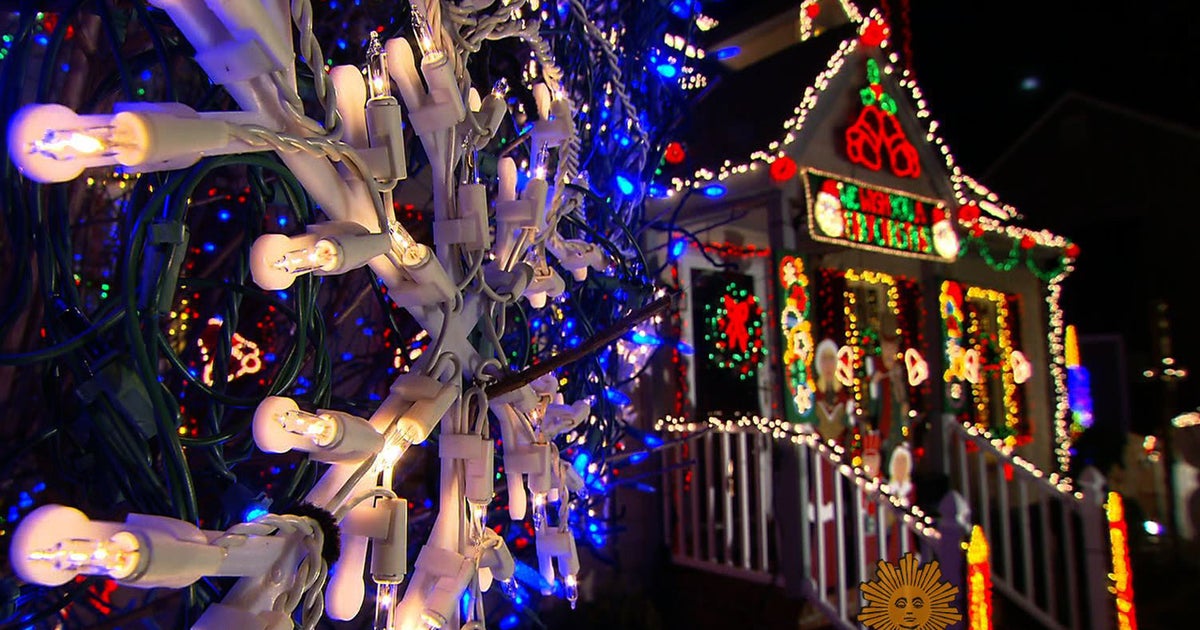 Tacky holiday lights