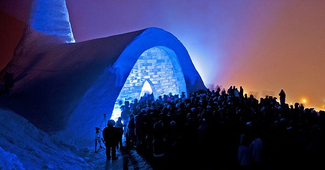 Snow church opens in Bavaria - CBS News