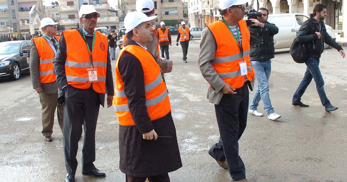French accuse Syrian regime of "massacres" - CBS News