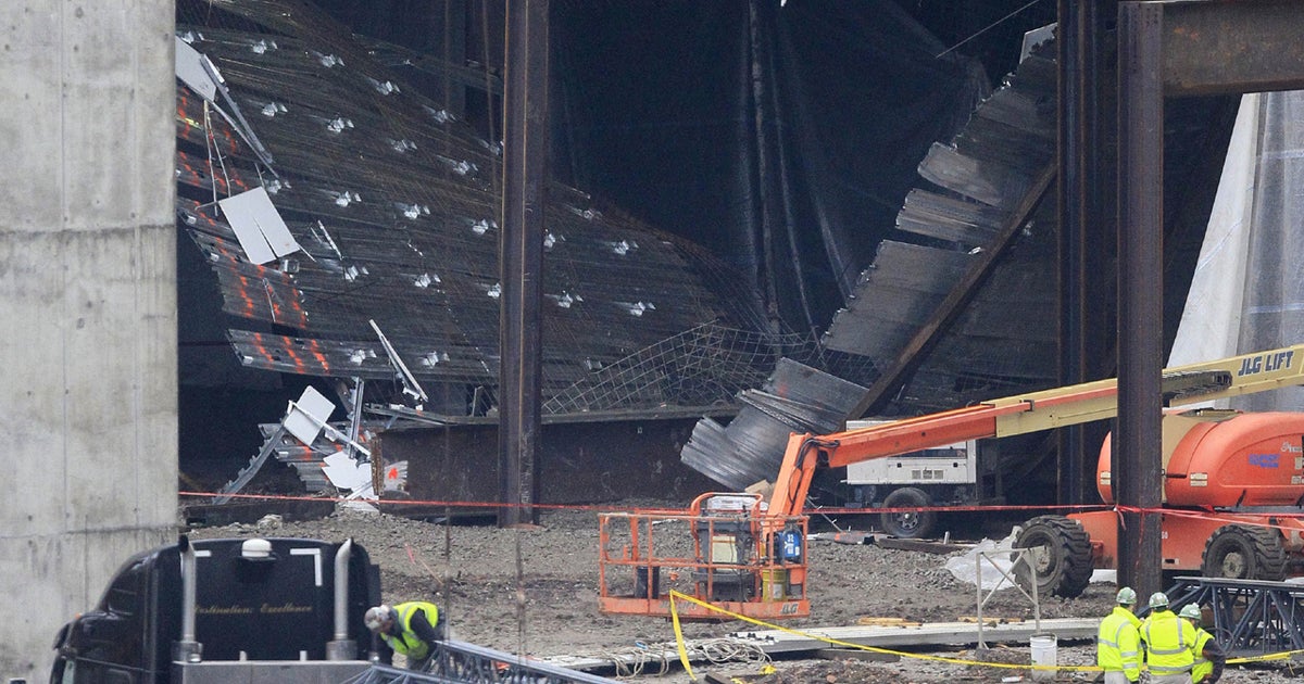 Ohio casino building site collapse injures 13 - CBS News