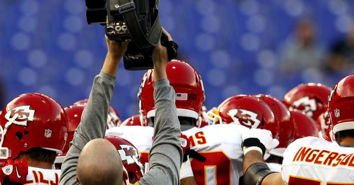Rare look behind the scenes at NFL Films - CBS News