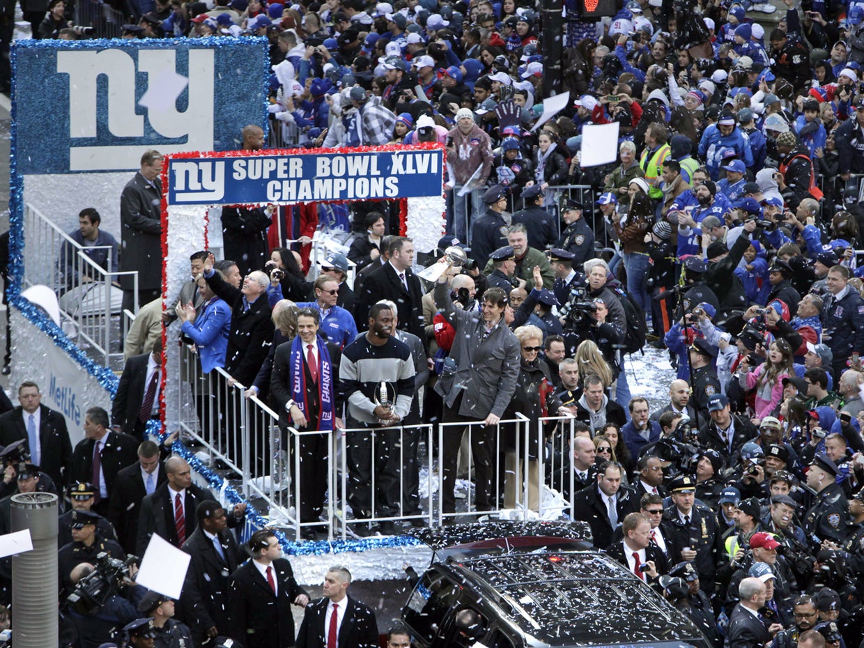 New York Giants Super Bowl parade