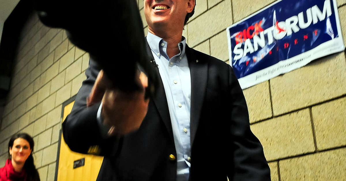 Santorum leads in Romney's home turf of Michigan - CBS News