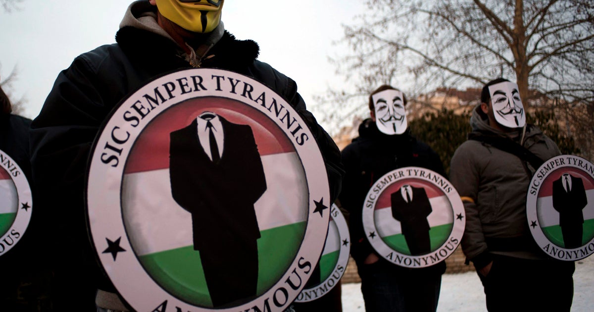 Interpol: 25 alleged Anonymous hackers arrested - CBS News