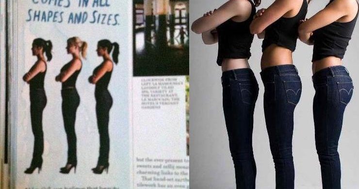 Levi's ads' use of slim models sparks flap - CBS News