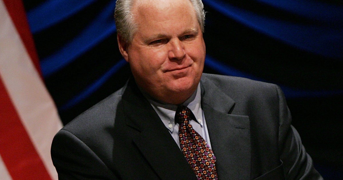 Rush Limbaugh's opponents attack host in new radio campaign - CBS News
