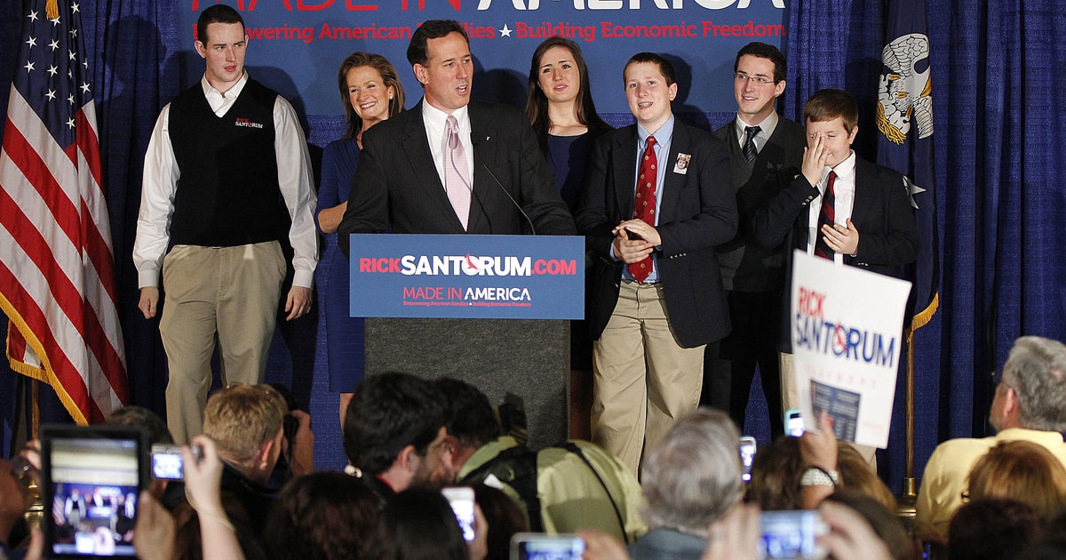 How Santorum won the Alabama primary - CBS News