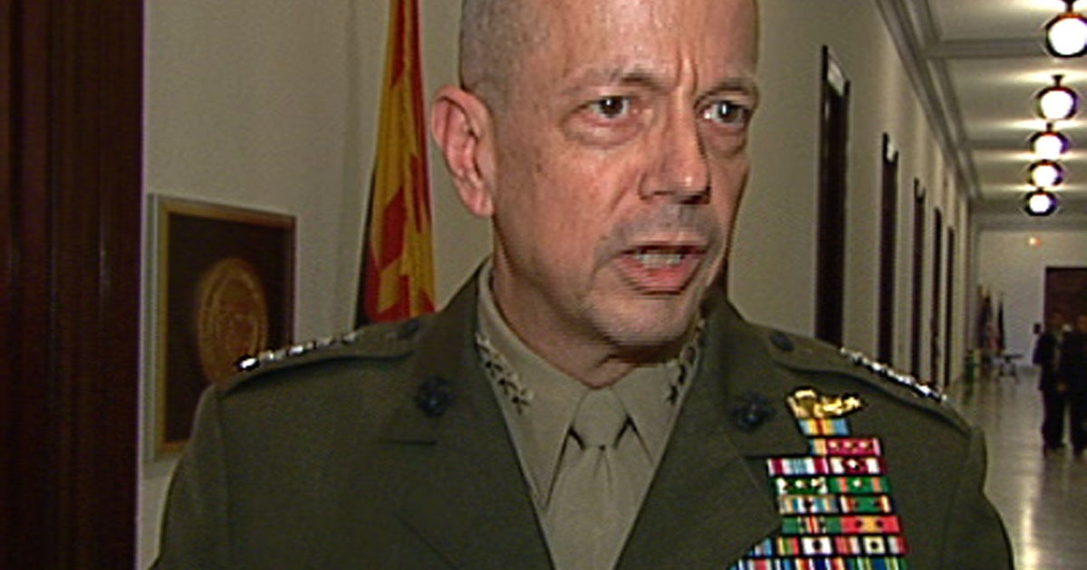 Gen. Allen says U.S. troop withdrawal in Afghanistan "right on track ...