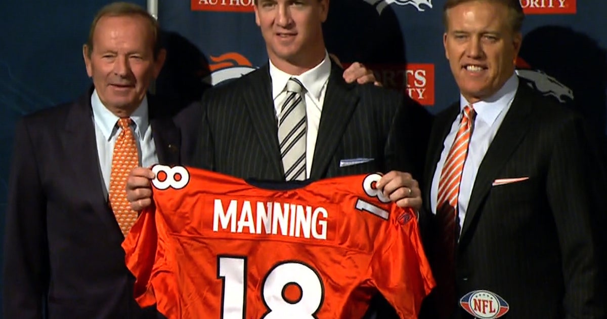 It's official: Peyton Manning goes to Broncos - CBS News