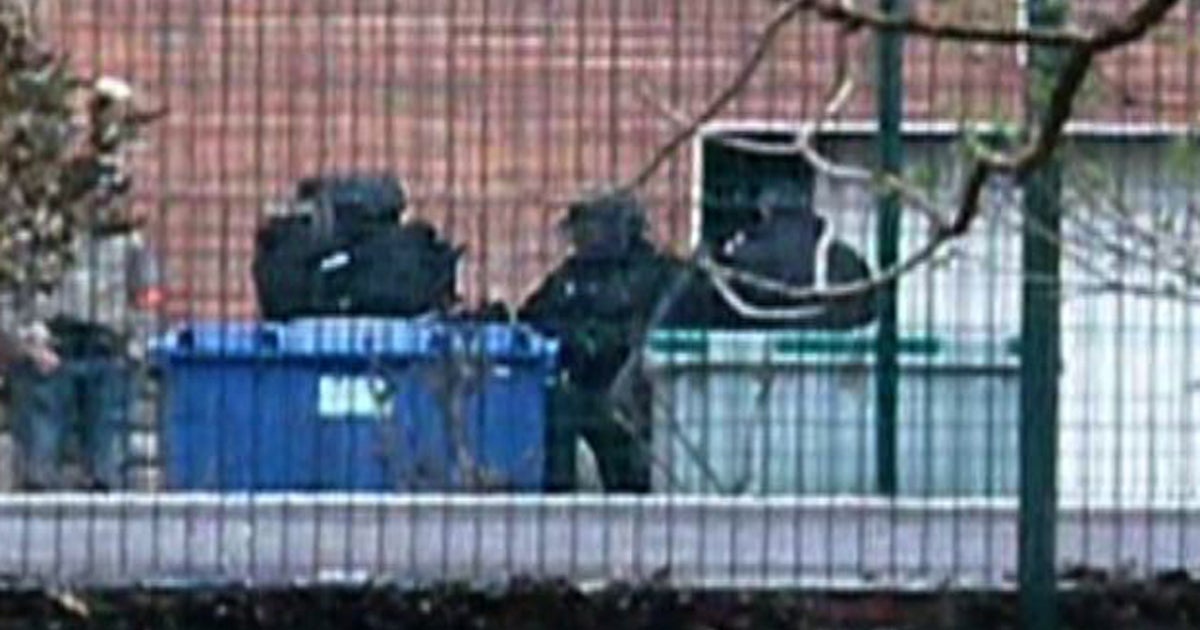 French police raid shooting suspect's home - CBS News