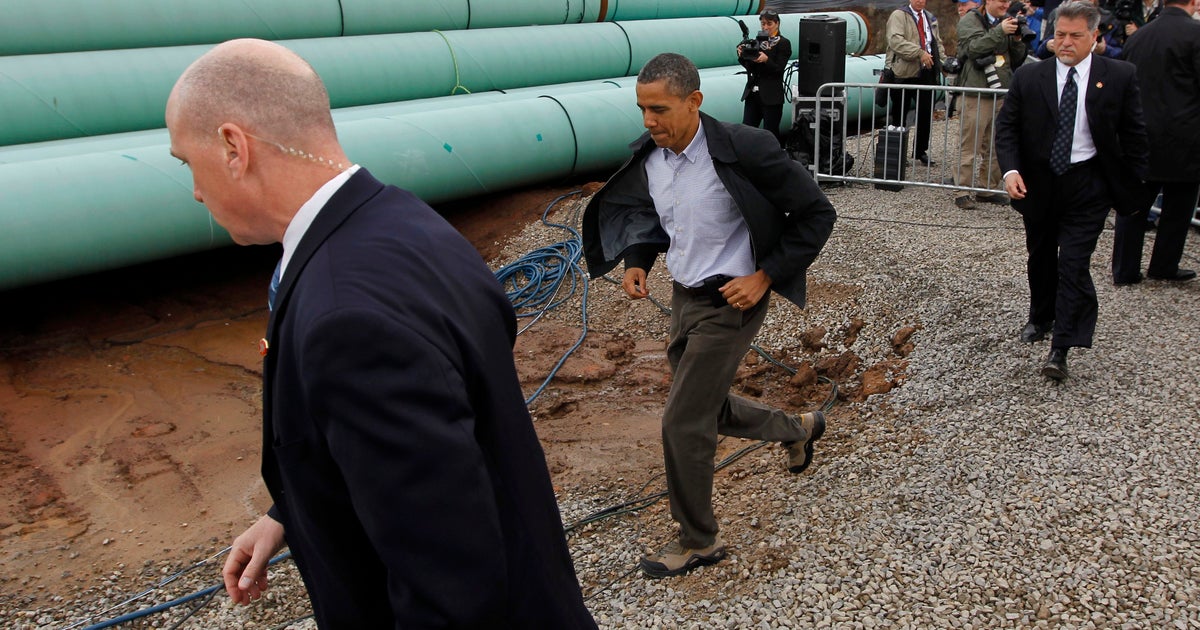 Keystone controversy continues as Obama visits Cushing - CBS News