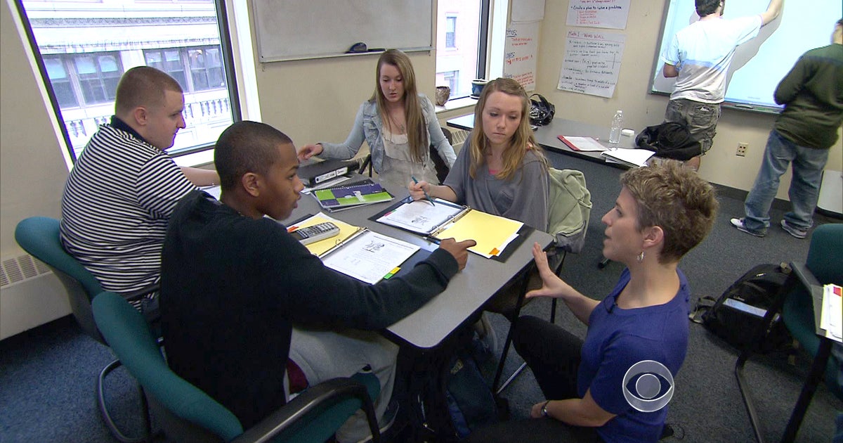 At "recovery" high schools, sober and college-bound - CBS News