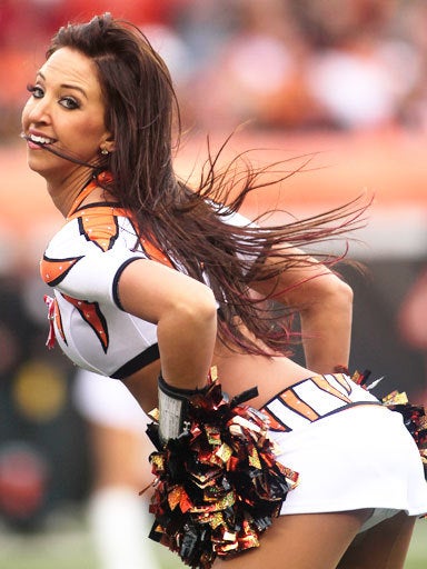 Former Cincinnati Bengals cheerleader Sarah Jones