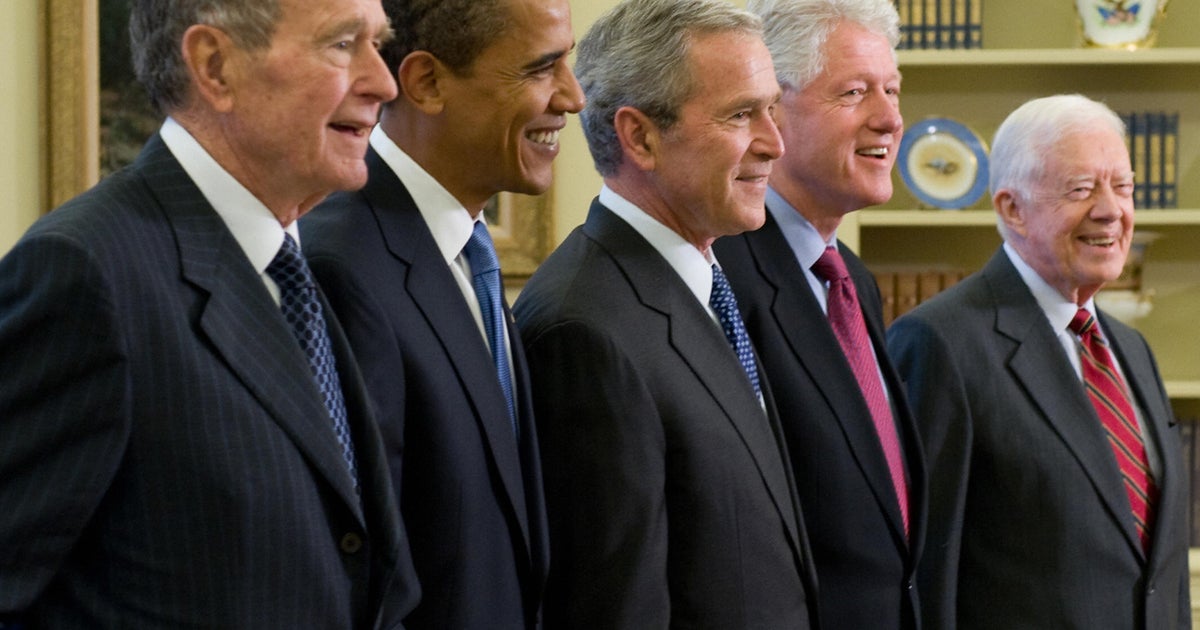 All 5 living U.S. presidents to gather at new Bush library - CBS News