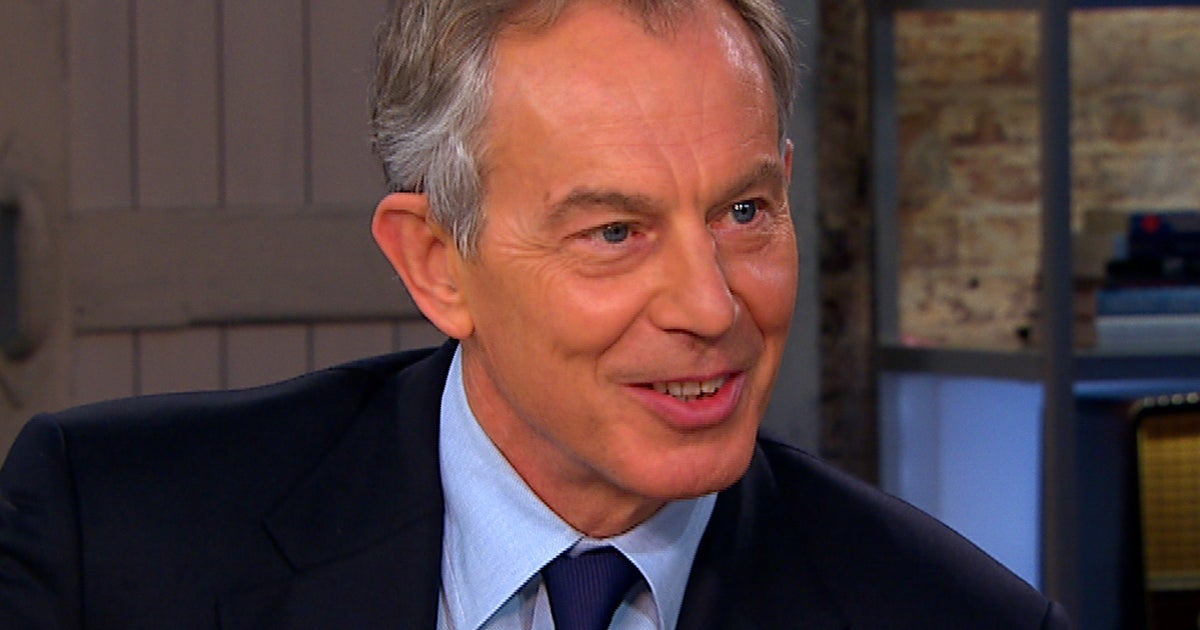 Tony Blair: In Syria, ultimately Assad must go - CBS News