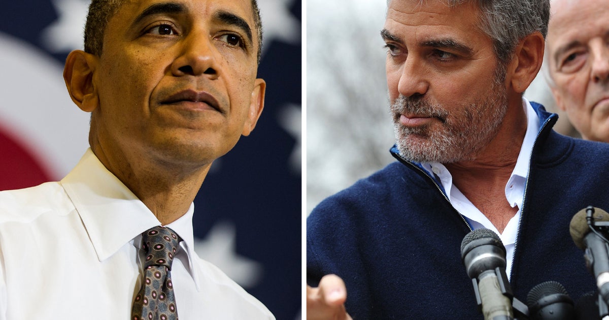 George Clooney aids Obama campaign with Geneva fundraiser - CBS News