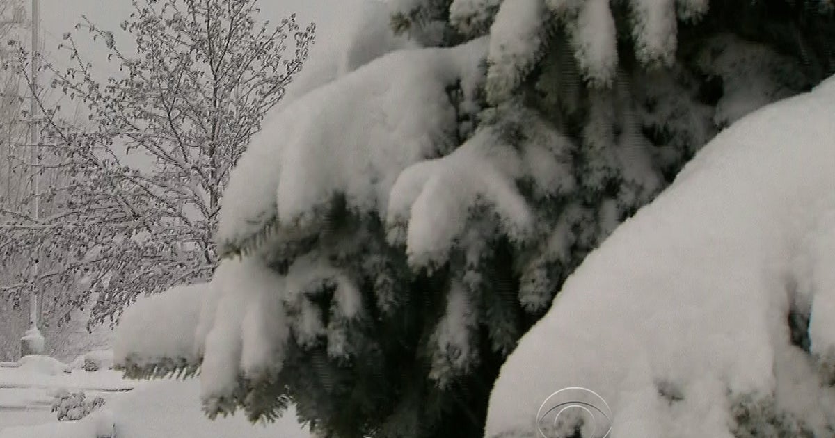 Surprise spring storm pounds Northeast - CBS News