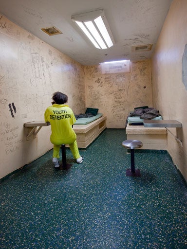 "Juvenile in Justice" photo project captures kids behind bars