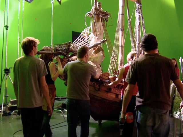 Stop-motion technology in "The Pirates! Band of Misfits"