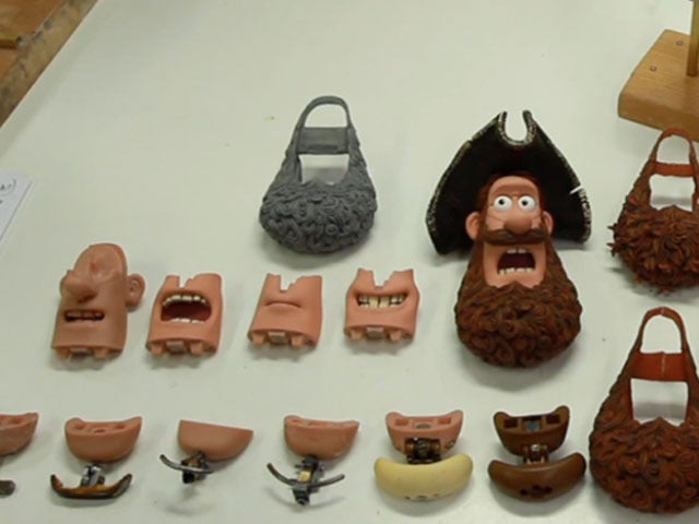 Stop-motion technology in "The Pirates! Band of Misfits"