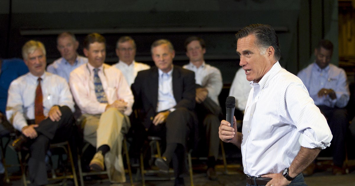 The men who love Mitt Romney - CBS News