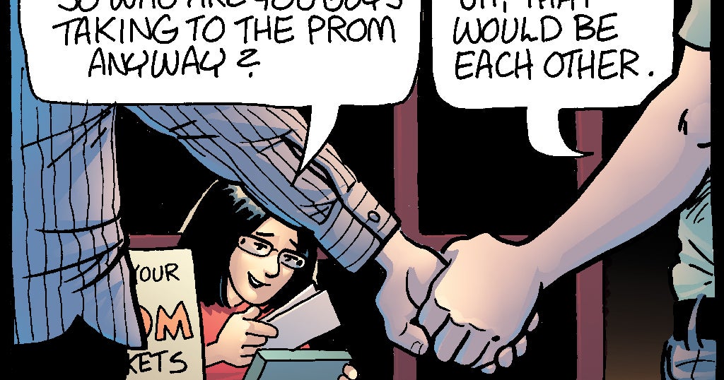 Same-sex prom storyline featured in comic strip - CBS News