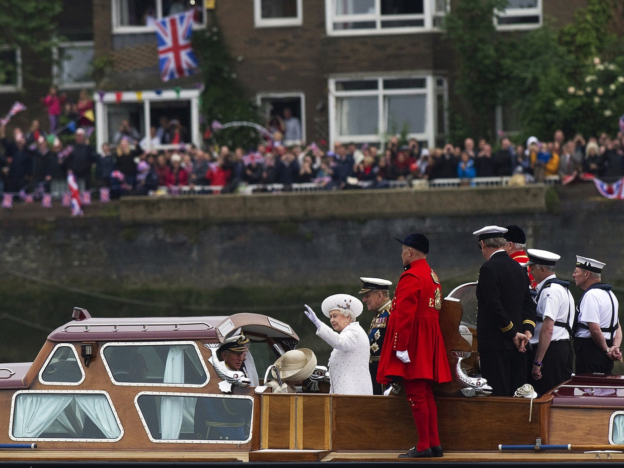 Royals celebrate Queen's Diamond Jubilee