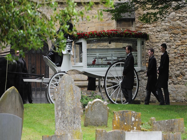 Robin Gibb Funeral