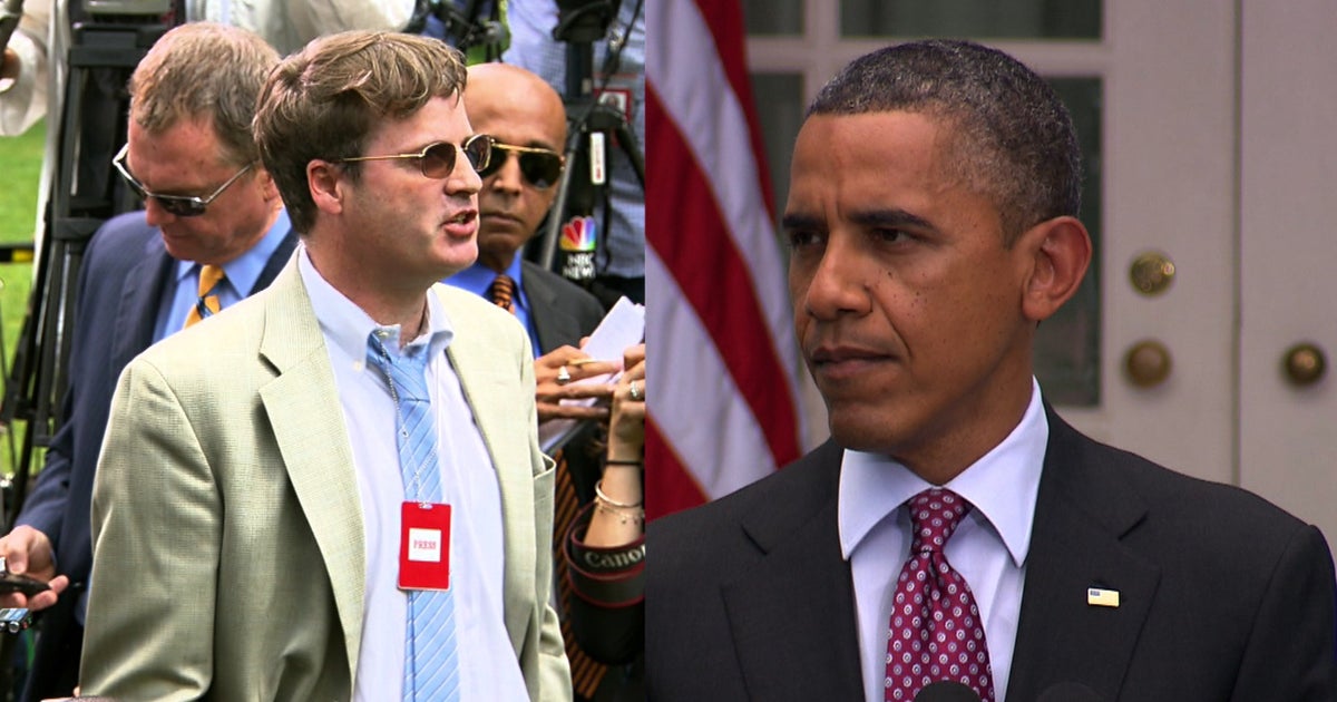 Reporter interrupts Obama during immigration statement - CBS News