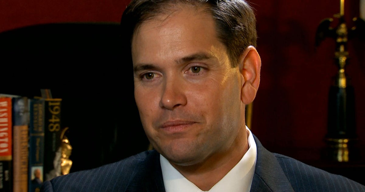 Rubio: GOP has work to do to win over Hispanics - CBS News