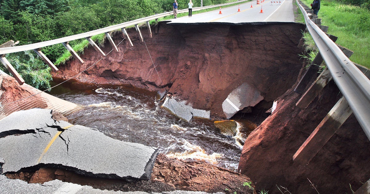 Record rains and flooding in Minn.