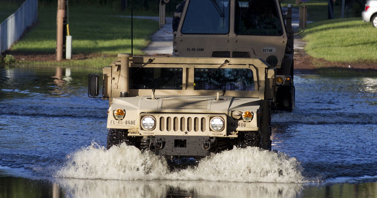 Debby leaves behind drenched and damaged Florida - CBS News