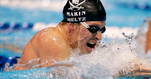 Upset in 200 breast: Weltz beats Hansen, Shanteau - CBS News