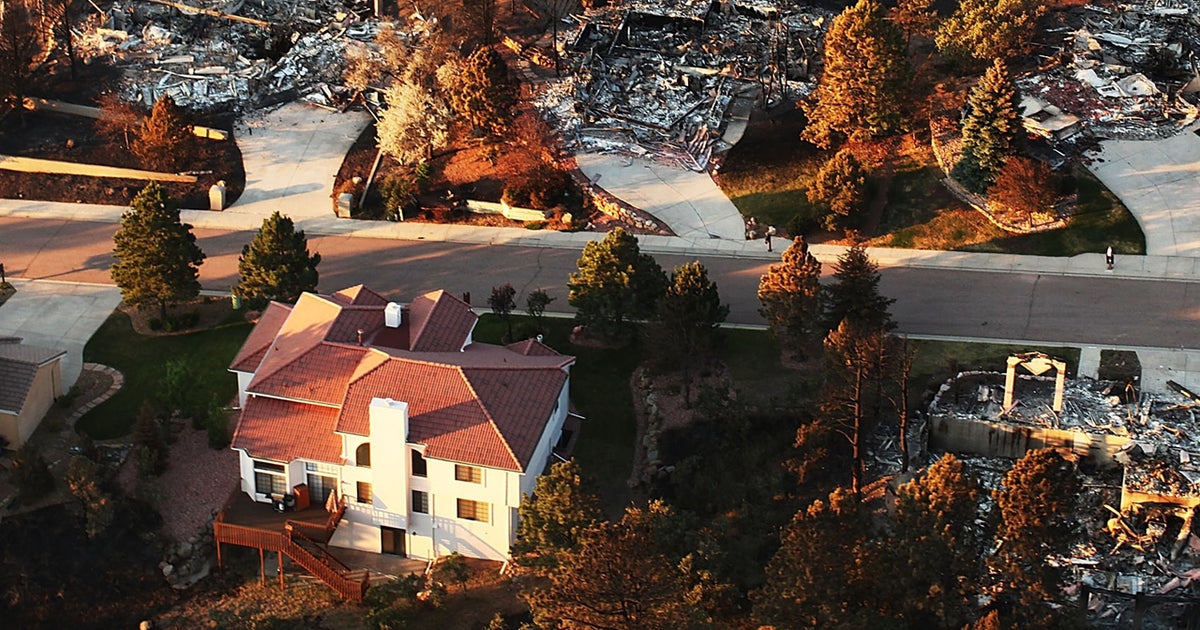 National Guard helps patrol Colorado fire damage - CBS News
