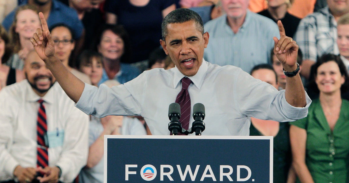 In Ohio, Obama rips Romney on jobs - CBS News