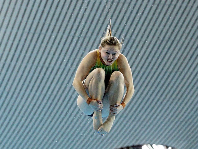 Olympic divers' funny faces