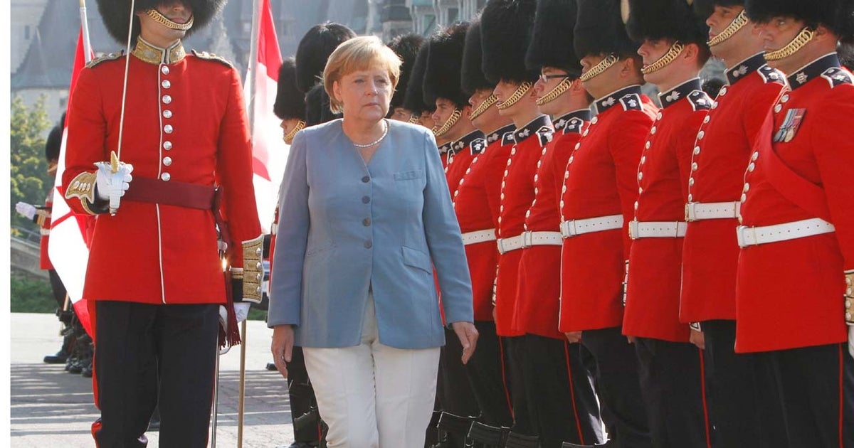 Merkel: Canada should serve as model to Europe - CBS News