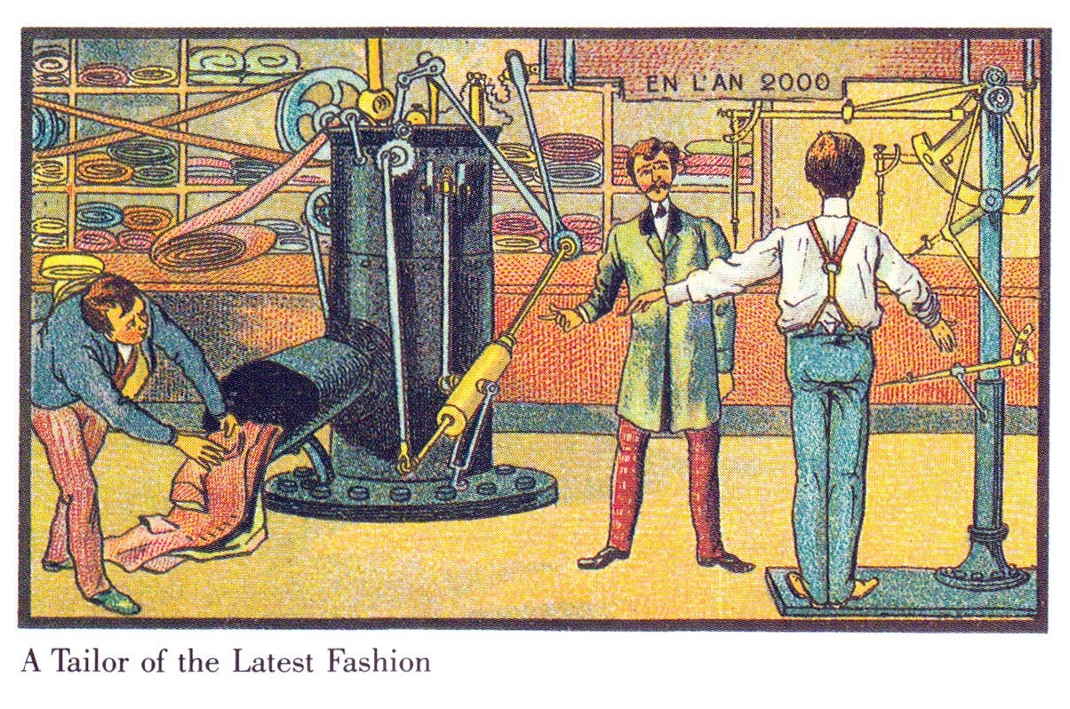 A vision of the future from 1899