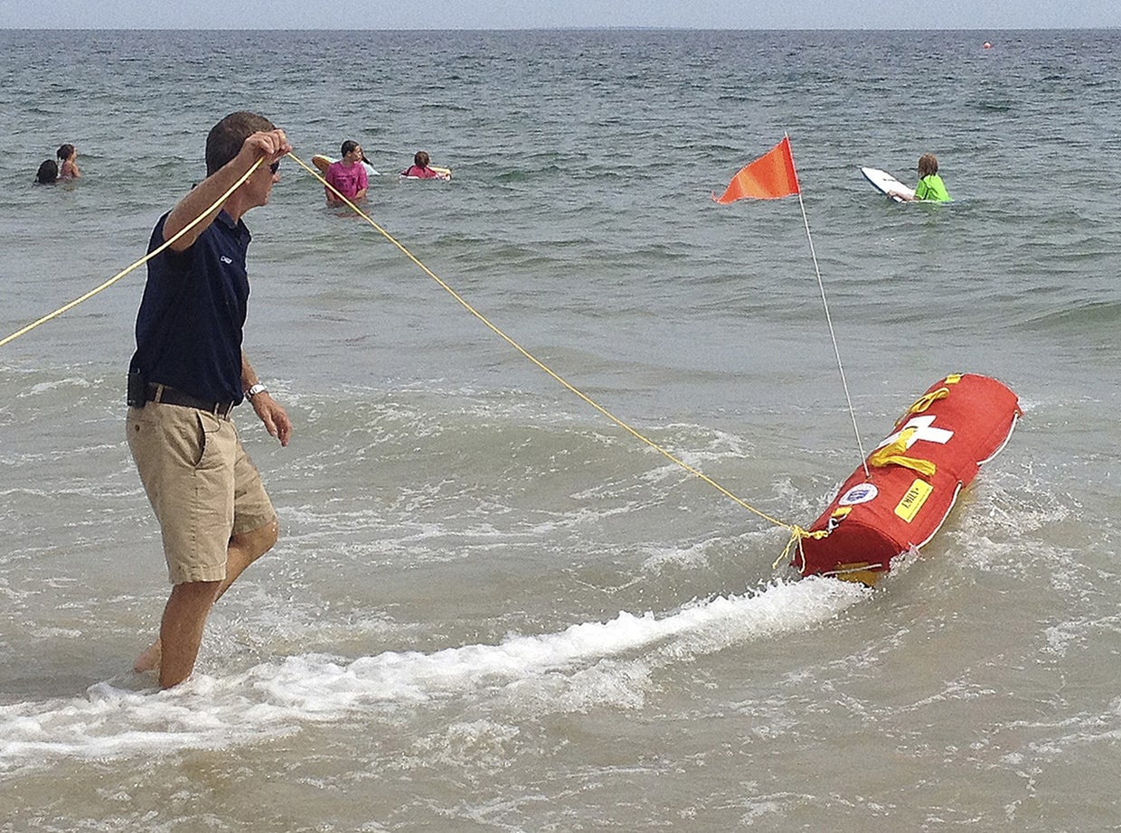 Remote-controlled lifeguard to the rescue - CBS News