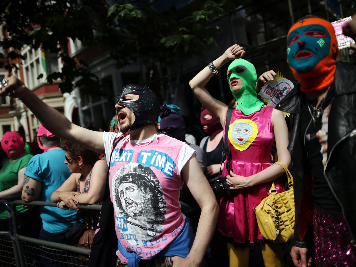 Russian female punk band on trial