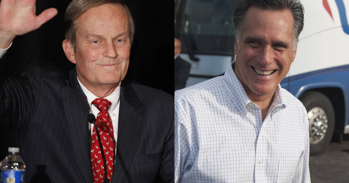 Romney calls on Akin to drop out of Senate race - CBS News