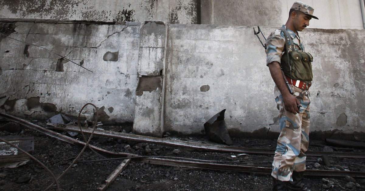 A rare view from the other side of Syria's civil war - CBS News