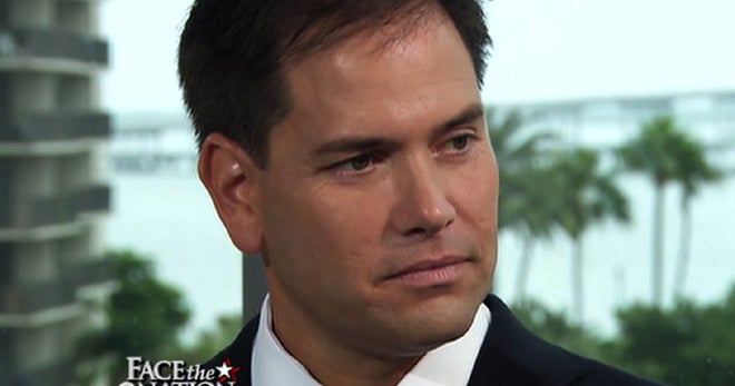 Rubio: Opposing abortion isn't about denying rights - CBS News