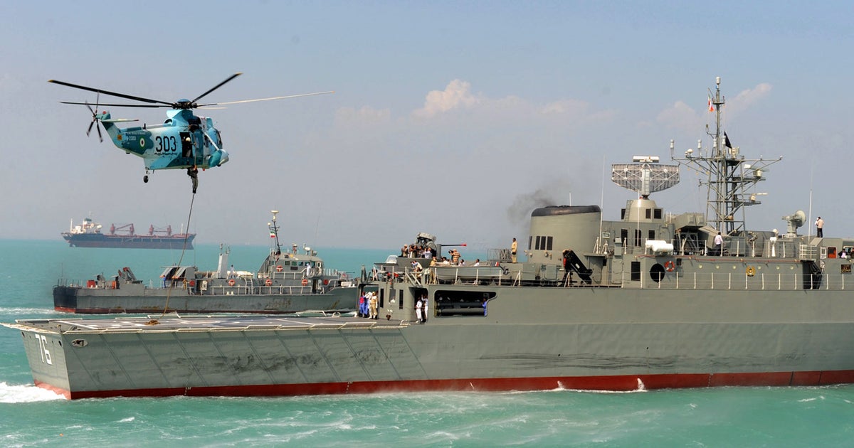 Iranian navy aims to sail off U.S. shores - CBS News