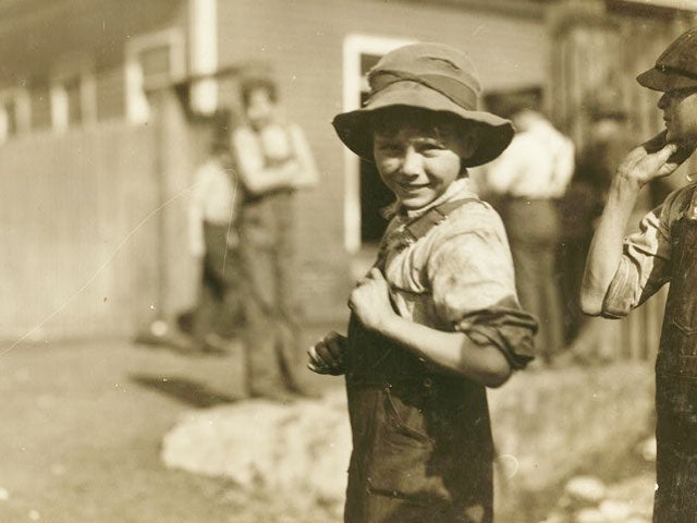 Child labor from 1908 to 1917