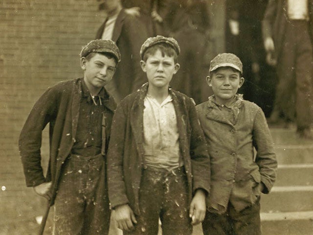 Child labor from 1908 to 1917