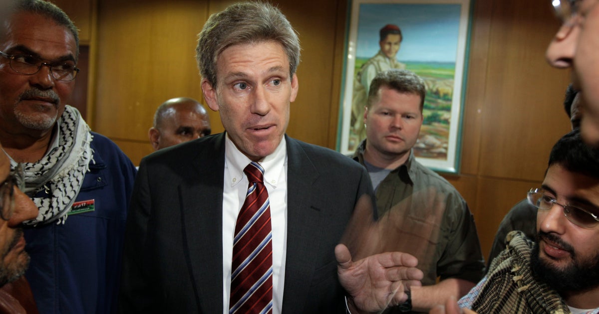 Amb. Stevens' father wants politics out of his son's death - CBS News