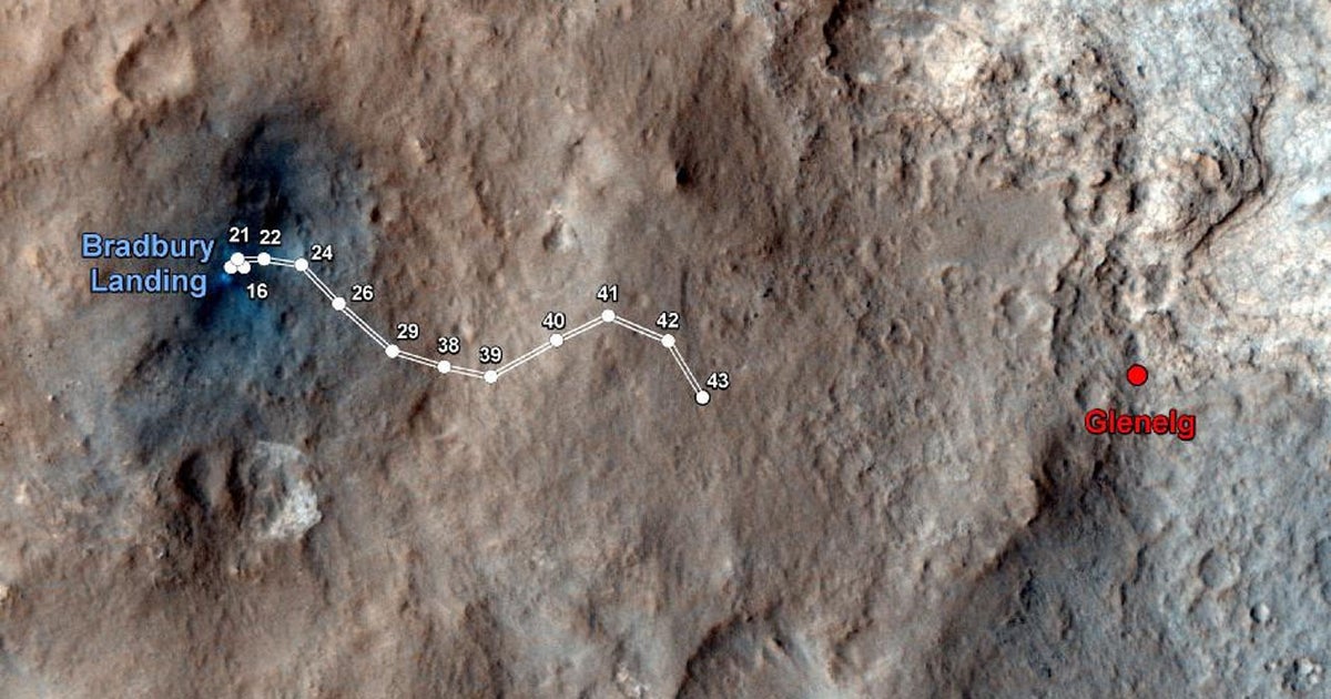 Mars rover poised to begin first 'hands on' geology - CBS News